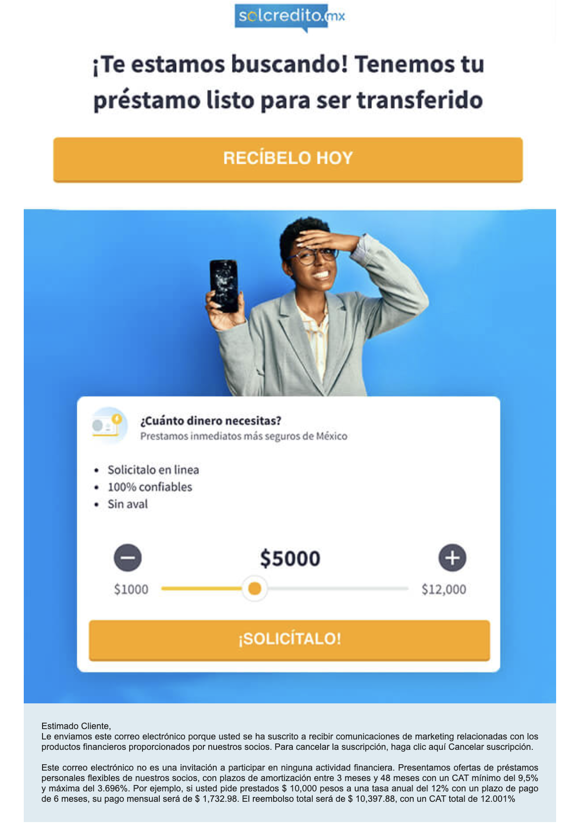 Préstamos personales en línea, solicita tu crédito inmediato en México